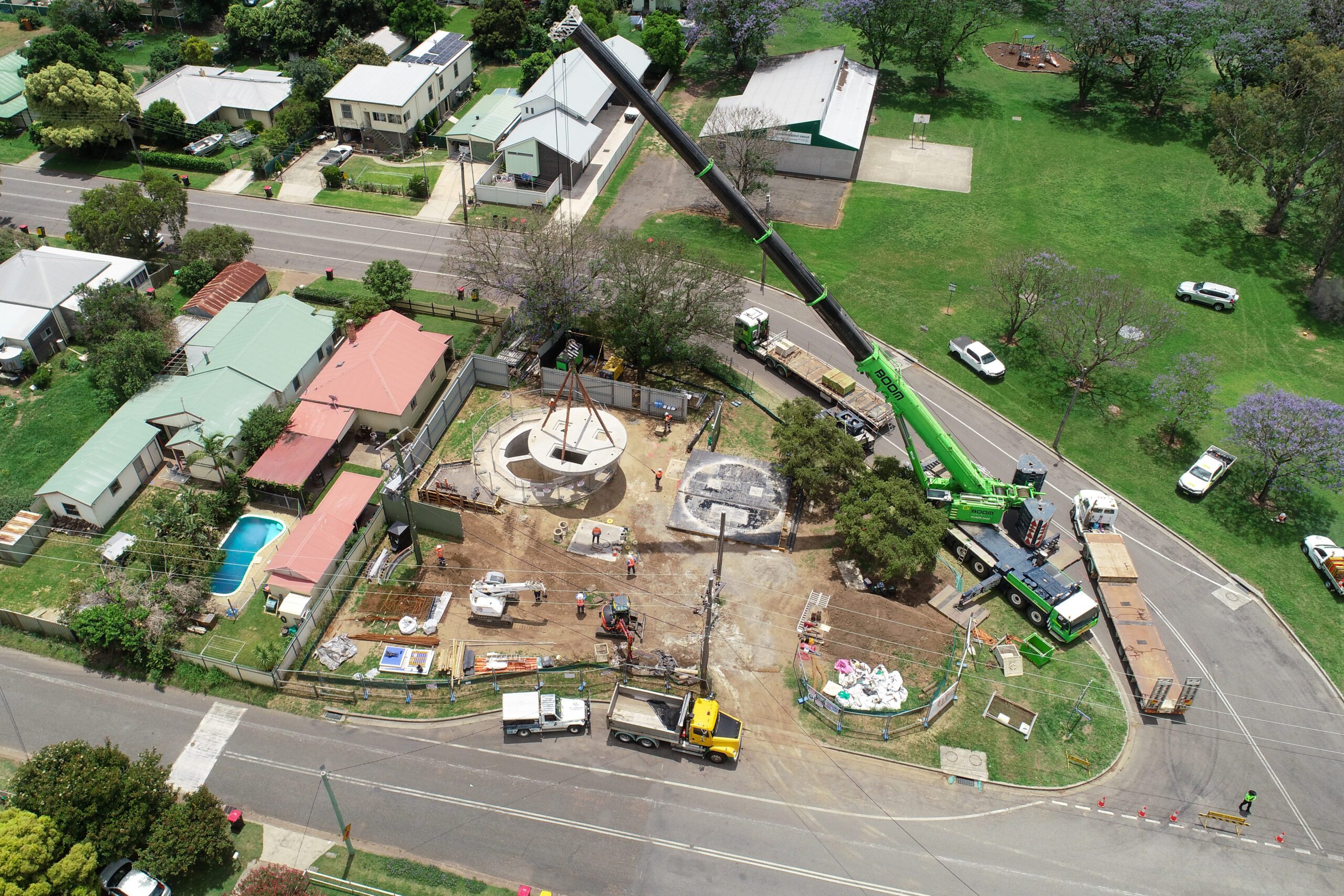 Singleton Major Pump Stations : Civil Engineering Project : KCE